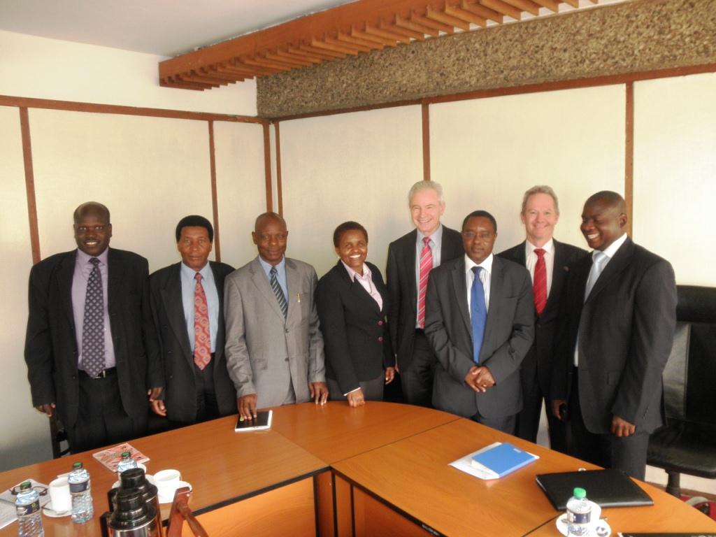 Director of the International Mining for Development Centre Mr Ian ...