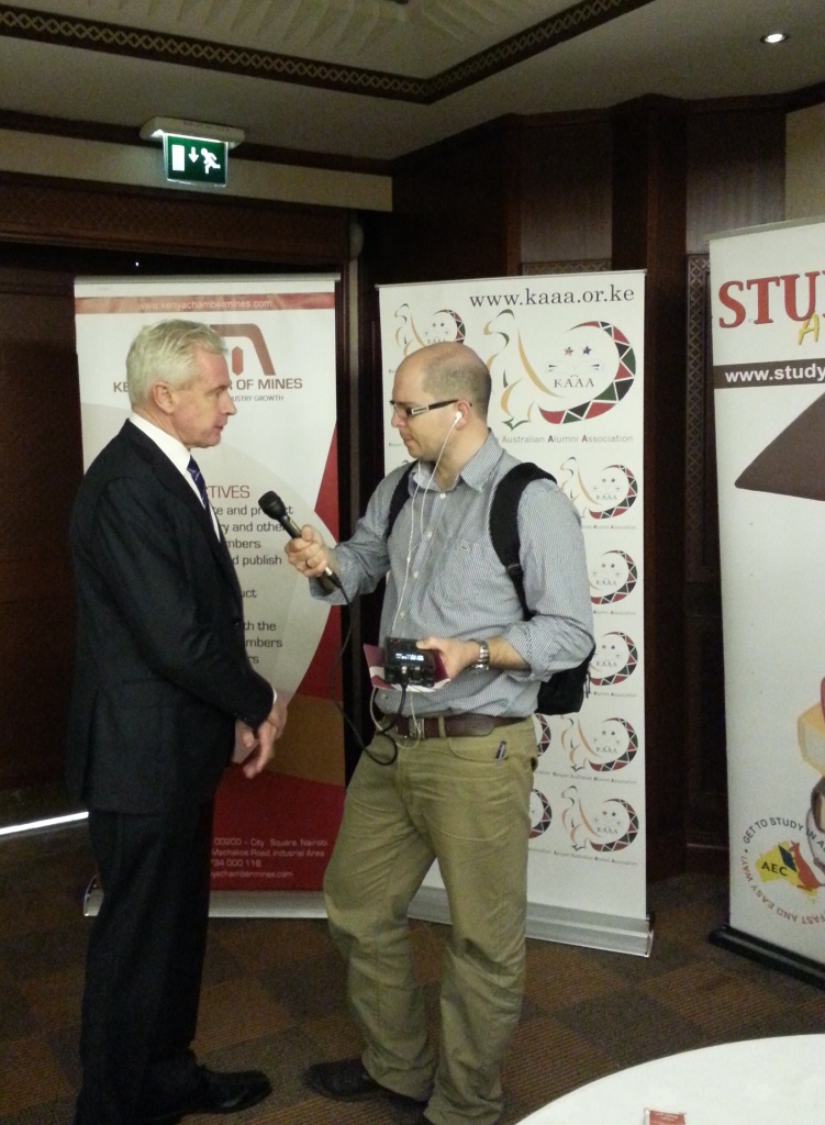 Director of the International Mining for Development Centre Mr Ian ...